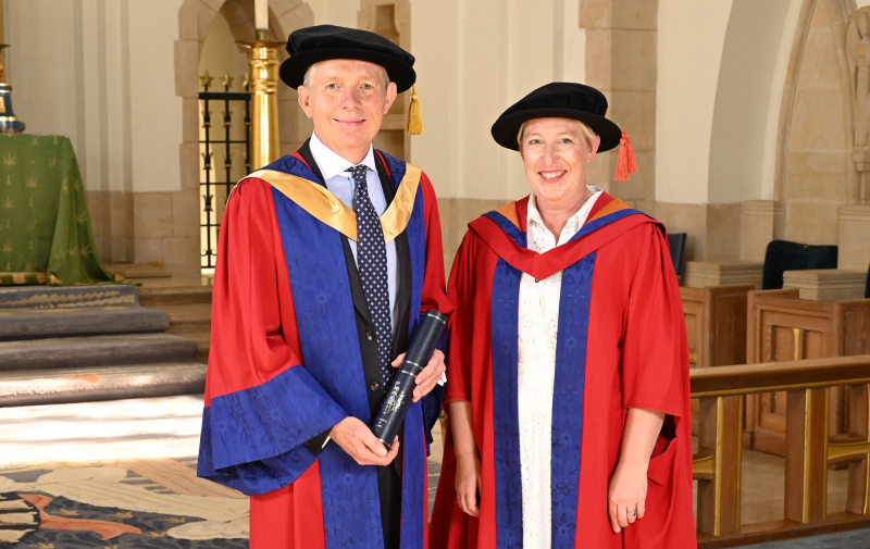 Prof Langley awarded an honorary doctorate - Prostate Project
